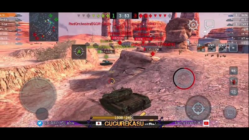 GUGUREKASU - World of Tanks Blitz - UQ(悠久) #wotblitz - 2021/4/19(月) 0: ...
