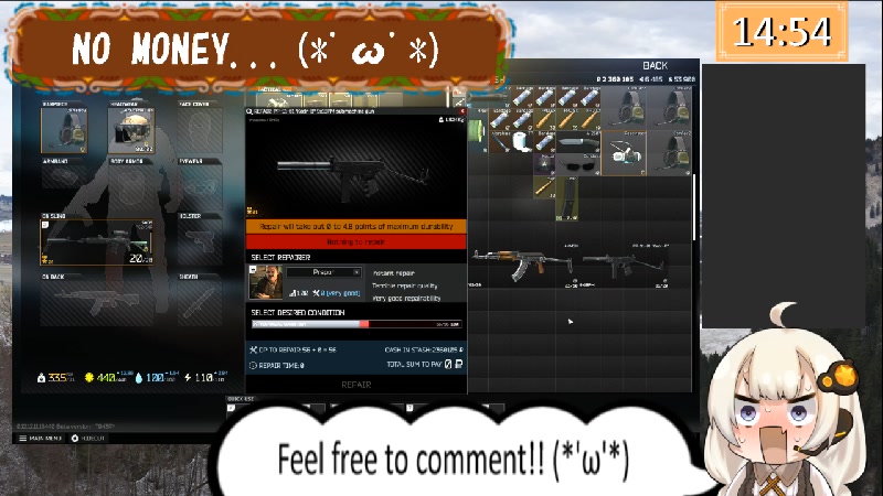 [EFT]SVDS、SV-98でスナイピング - 2022/1/22(土) 14:50開始 - ニコニコ生放送