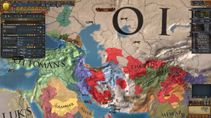 EU4 オイラトでリハビリプレイ - 2022/8/26(金) 20:53開始 - ニコニコ生放送