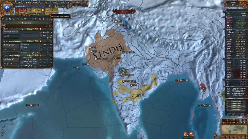 EU4 オイラトでリハビリプレイ - 2022/9/5(月) 21:01開始 - ニコニコ生放送