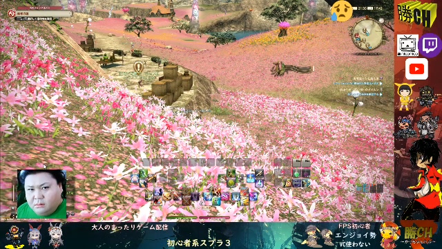 記憶無いFF14無人島開放に向けて（少しだけ）→スプラトゥーン3 5日目【勝CH/かっちゃんネル/大人のまったりゲーム配信】 - 2022/9/14(水) 17:39開始 - ニコニコ生放送