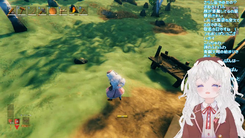 【Valheim】ひたすら銅鉱石集める【VRM MOD】 - 2022/9/19(月) 18:30開始 - ニコニコ生放送