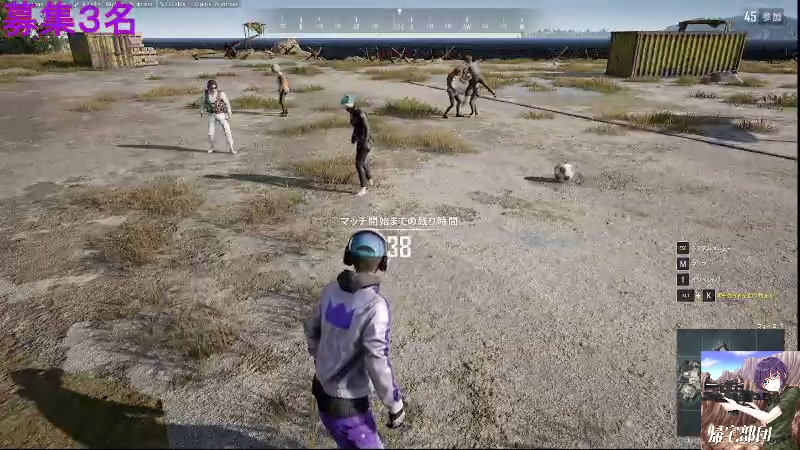 舞心businnの休日(PUBG) - 2023/1/7(土) 12:50開始 - ニコニコ生放送