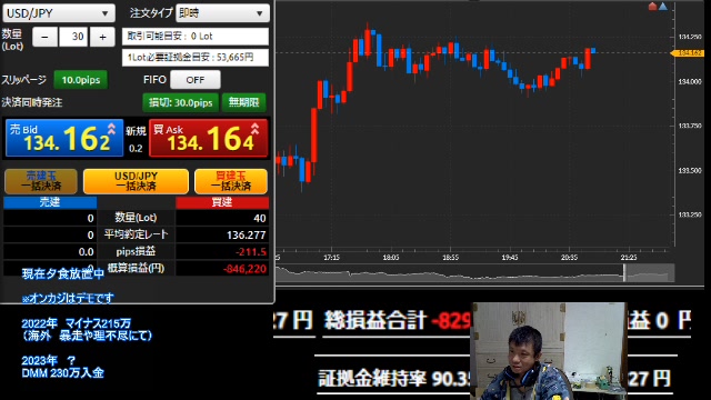 生死を賭けたFX 21:30 cpi勝負 現在暴走－80万 - 2023/3/14(火) 20:56開始 - ニコニコ生放送