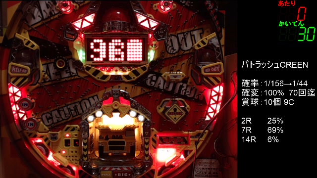 【パチンコ実機配信】 CRパトラッシュGREEN (SANKYO) - 2023/6/22(木) 23:14開始 - ニコニコ生放送