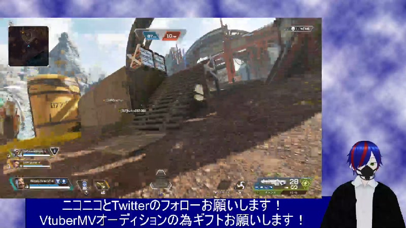 【VTuber MV制作オーディション】ゆるペックス【初見歓迎/Apex:Legends】 - 2023/9/9(土) 8:00開始 - ニコニコ生放送