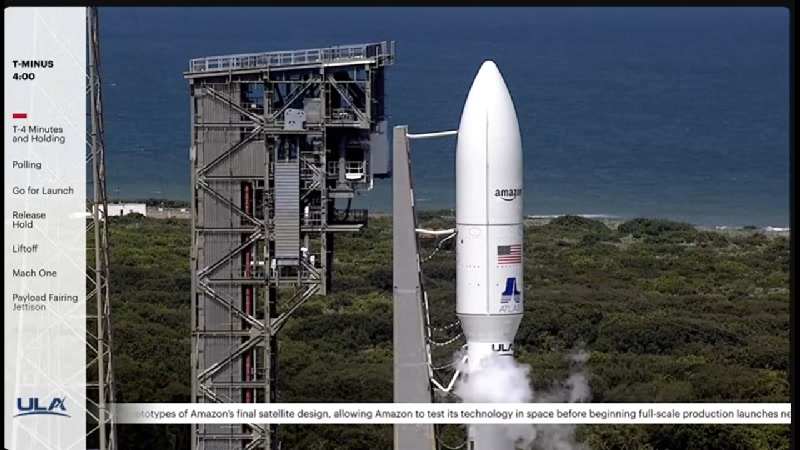【チャット雑談】Atlas V 501 | Project Kuiper Protoflight Mission (Atlas V #1 ...