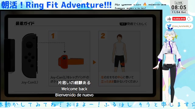 【RFA】今日のノルマ（RFA）【新人VTuber】 - 2023/11/4(土) 8:01開始 - ニコニコ生放送