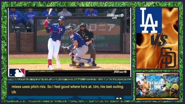 【MLBxパルワールド】 大谷選手・2番DH 山本由伸選手先発登板 ～MLB・SEOULSERIES_GAME2～ 【Dodgers vs Padres】 - 2024/3/21(木) 18: ...