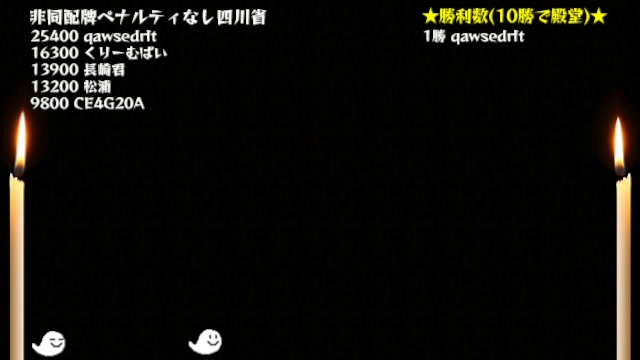 【自動】非同配牌ペナルティなし四川省 - 2024/10/4(金) 16:55開始 - ニコニコ生放送