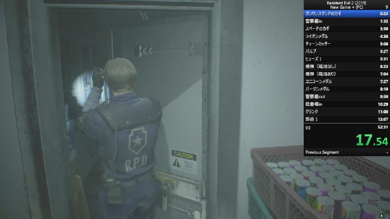 バイオハザードRE2 練習中 - 2024/10/25(金) 7:38開始 - ニコニコ生放送