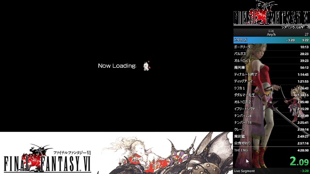 【FF6】ピクリマ版RTAチャートなぞり練習 - 2024/10/27(日) 20:30開始 - ニコニコ生放送