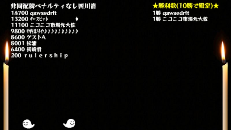 【自動】非同配牌ペナルティなし四川省 - 2024/11/15(金) 16:25開始 - ニコニコ生放送