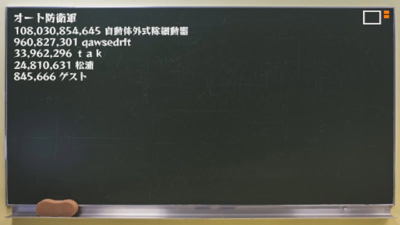 【自動】オート防衛軍 1.5時間 - 2024/12/4(水) 20:59開始 - ニコニコ生放送