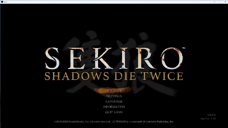 【SEKIRO】#1 完璧で究極な武士になる - 2024/12/26(木) 22:44開始 - ニコニコ生放送