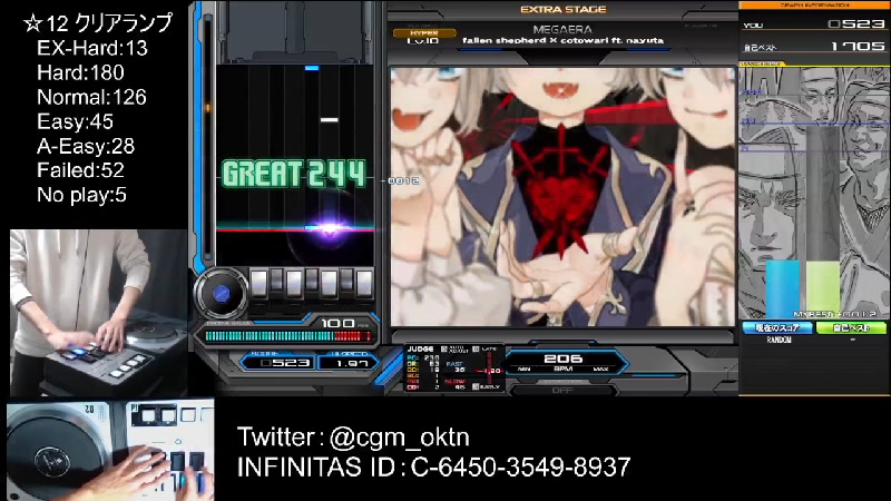 beatmania IIDX INFINITAS【SP中伝】 - 2024/12/29(日) 19:00開始 - ニコニコ生放送