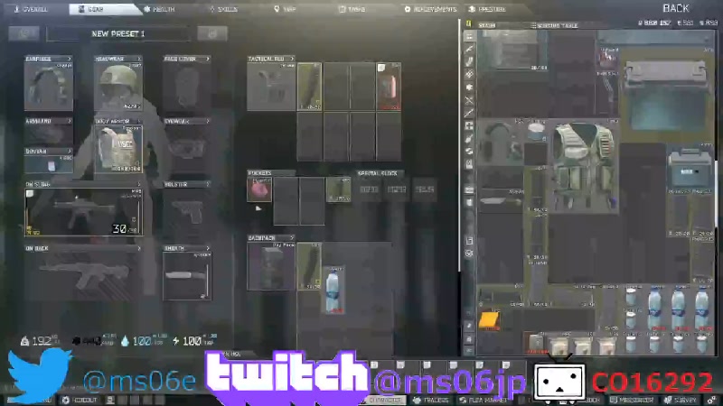 #EscapefromTarkov #EFT (ms-06)part7272ニコ生・twich配信 https://www.twitch.tv/ms06jp - 2025/1/8(水) 20: ...