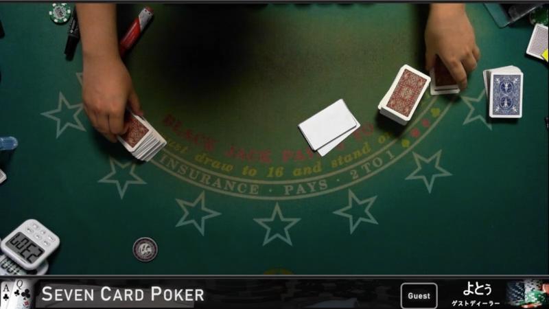 【Argine 】SEVEN CARD POKER - 2025/10/3(金) 23:01開始 - ニコニコ生放送